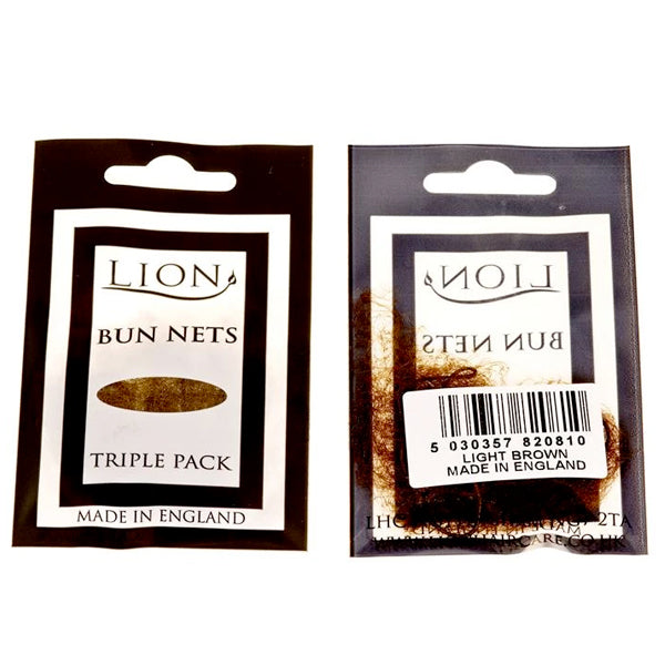 Lion Bun Net 3pk Light Brown – Turnleys Hair