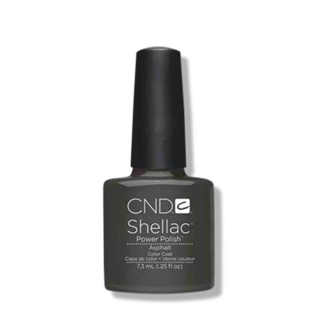 CND Shellac Gel Polish Asphalt 7.3ml – Turnleys Hair