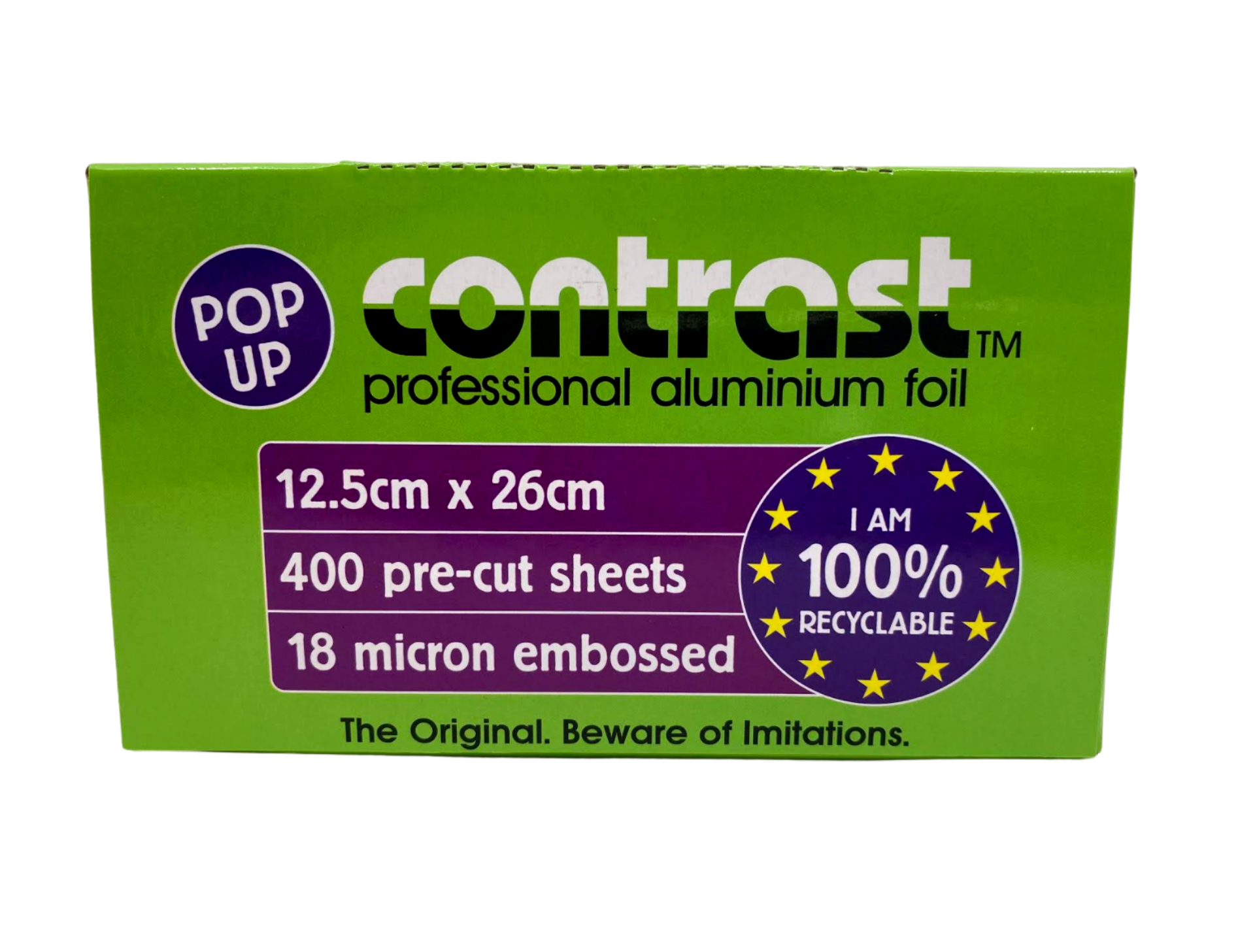 Contrast Professional Pop Up Foil 400 Sheets – Turnleys Hair