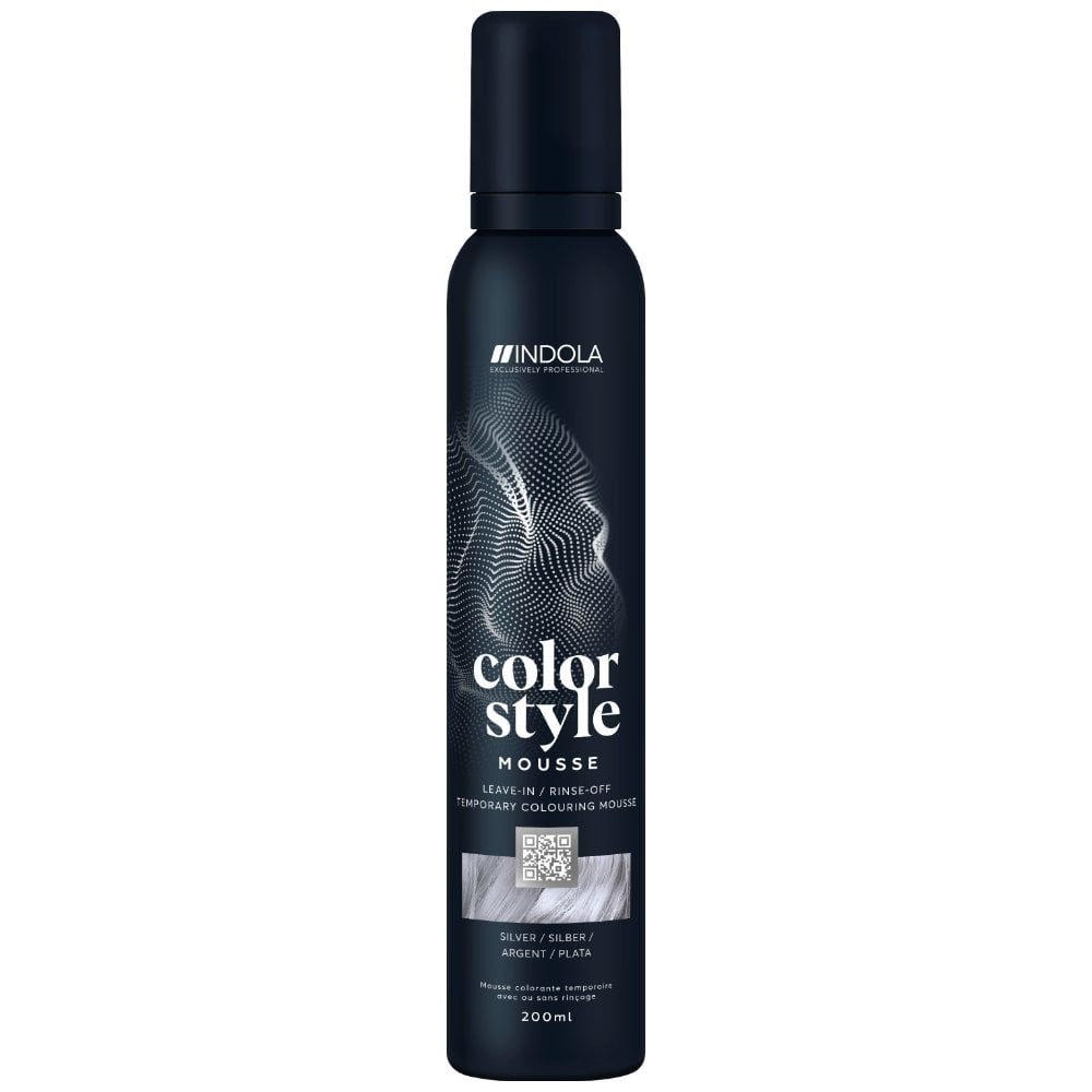 Indola Colour Style Mousse Silver 200ml – Turnleys Hair