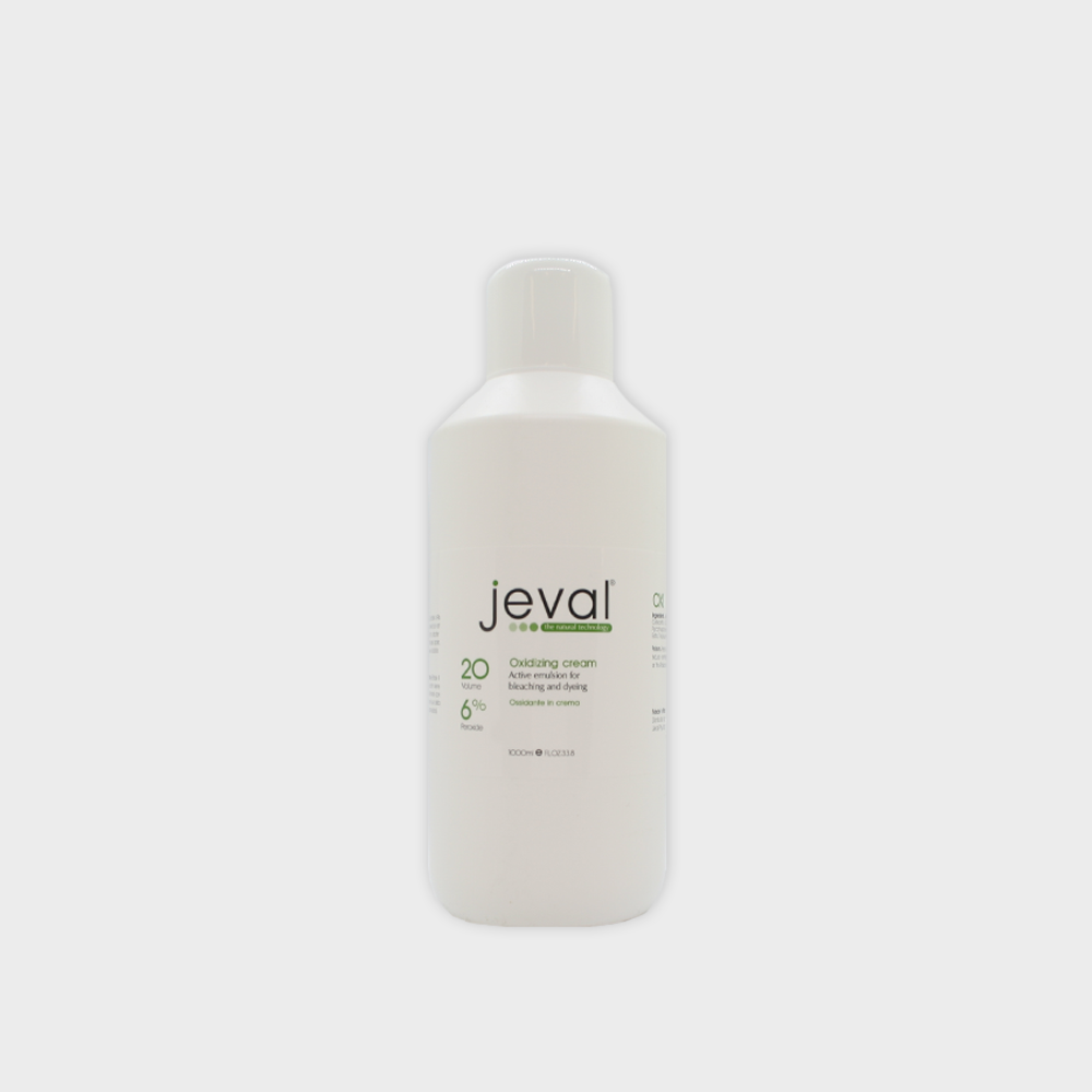 Jeval Oxidizing Cream 20 vol (6%) 1L – Turnleys Hair