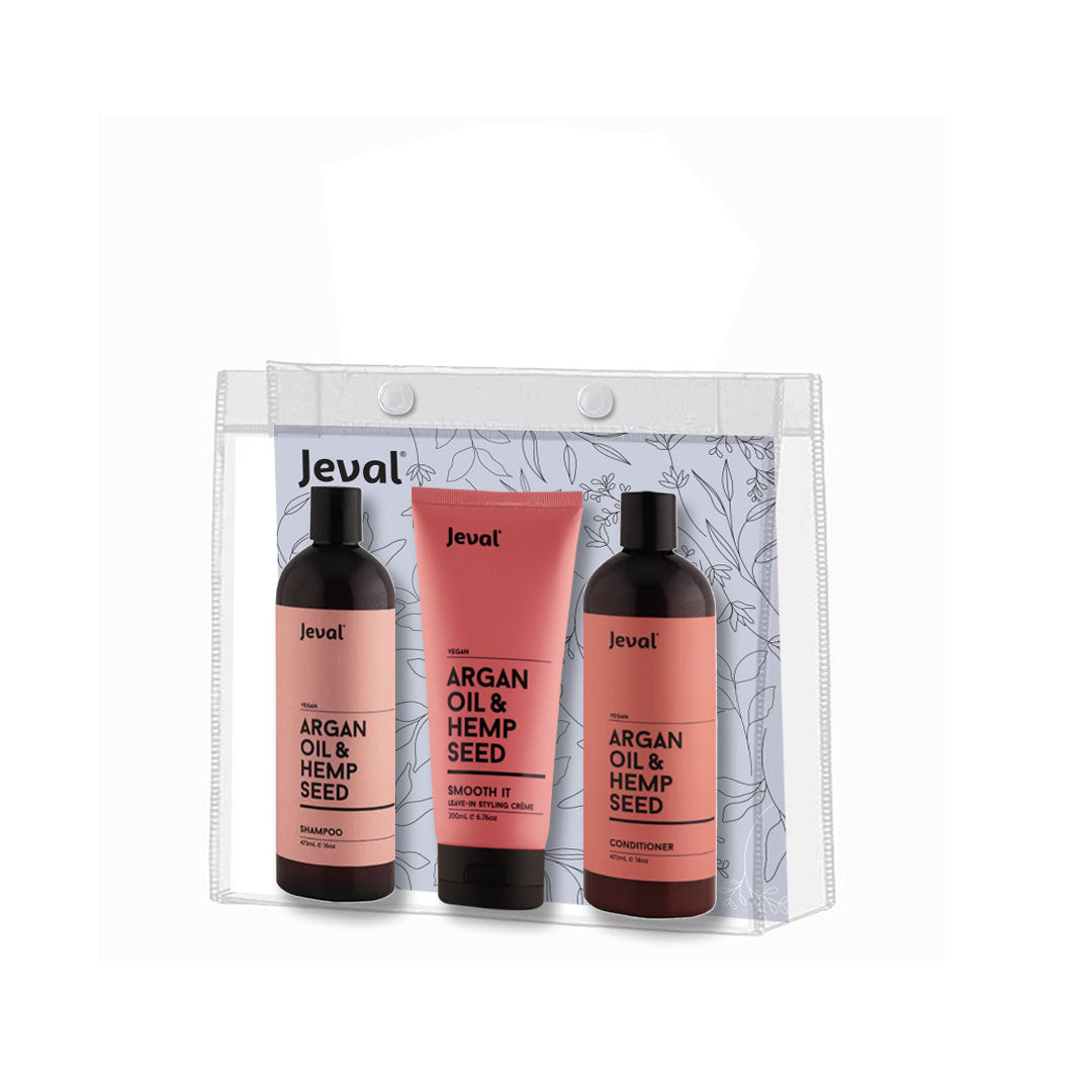 Jeval Argan Oil & Hemp Trio Pack 2023 – Turnleys Hair