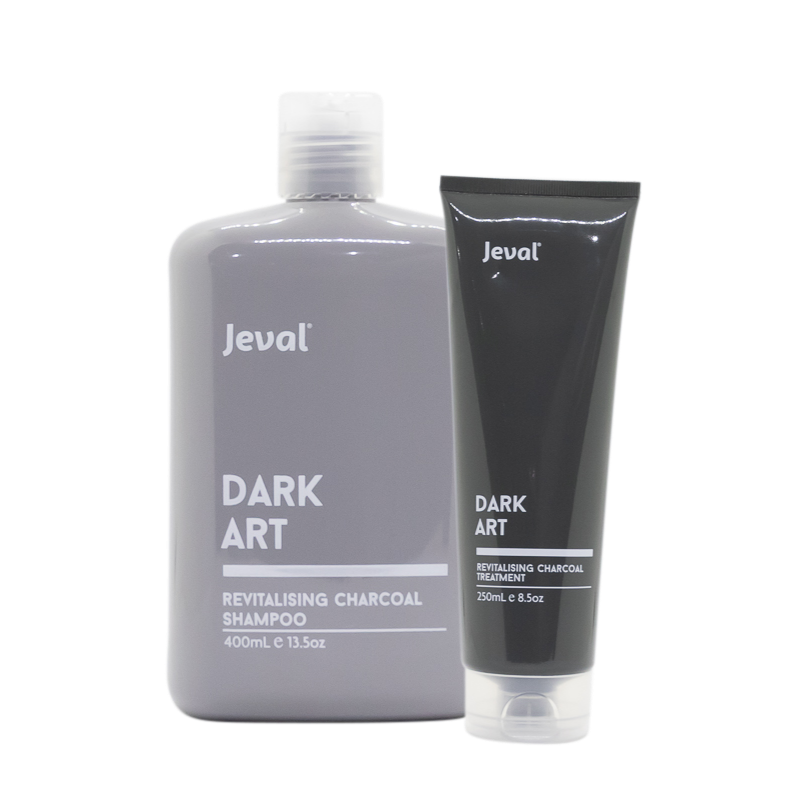 Jeval Dark Art Revitalising Charcoal Shampoo and Treatment – Turnleys Hair