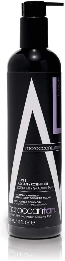 MoroccanTan Luminous Lotion 3 in 1 Extender + Gradual Tanner 325ml ...
