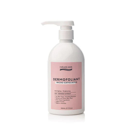 Natural Look Immaculate Dermofoliant Micro Exfoliation 500ml – Turnleys ...