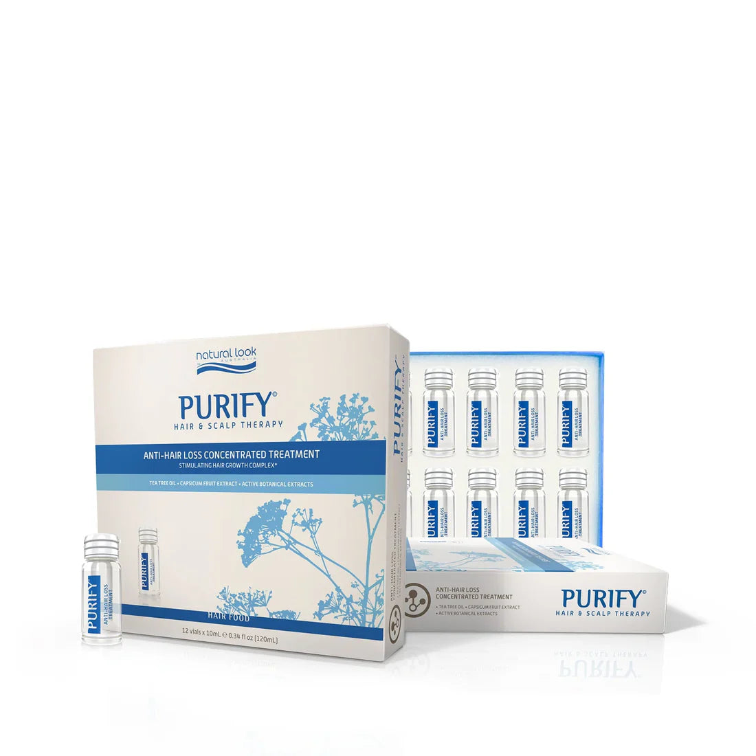 Natural Look Purify Anti-Dandruff Concentrated Vials 12x10ml – Turnleys ...