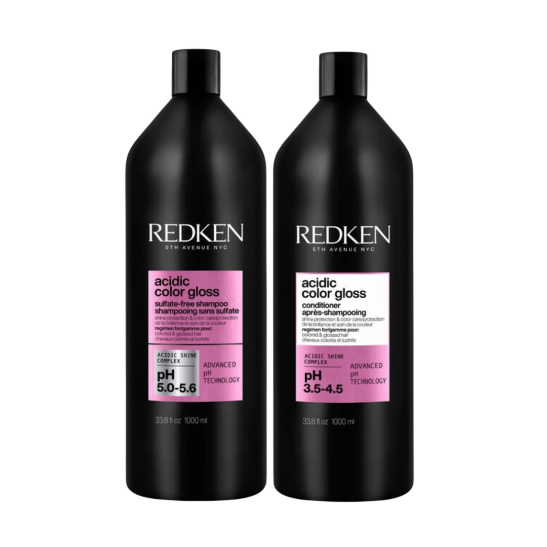 Redken Acidic Color Gloss Shampoo and Conditioner Duo 1 Litre ...