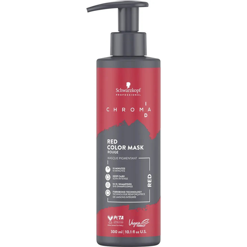 Schwarzkopf Chroma ID Express Bonding Color Mask Red 300ml – Turnleys Hair