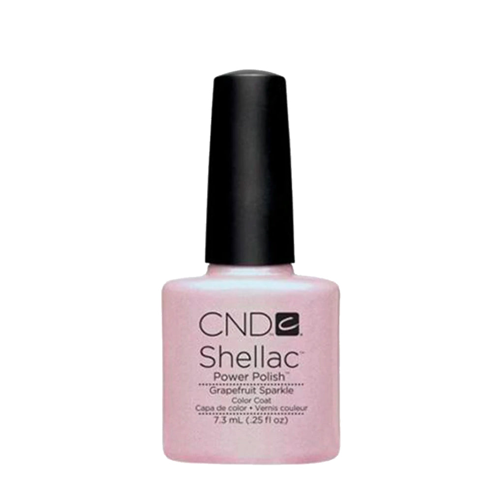 CND Shellac Gel Polish Grapefruit Sparkle 7.3ml – Turnleys Hair