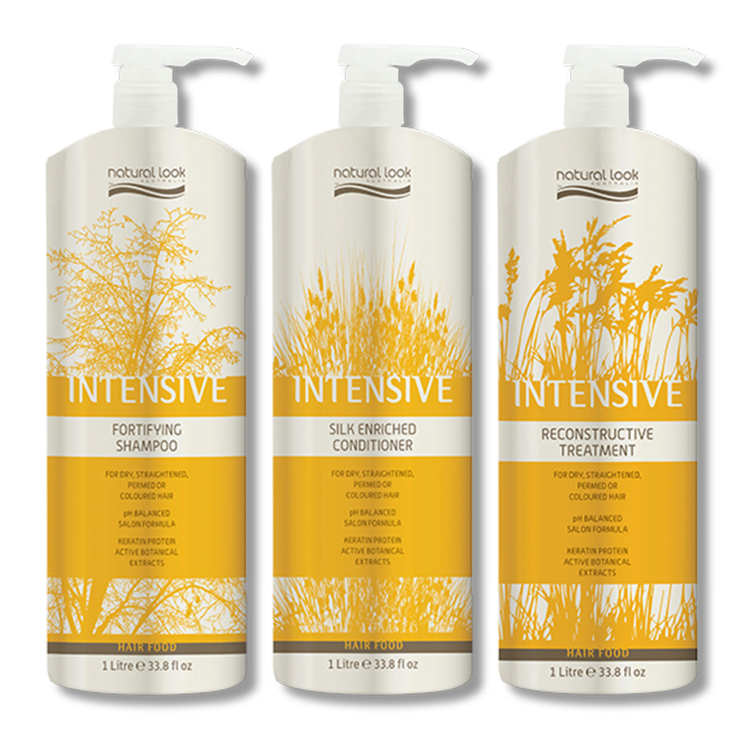 Natural Look Intensive 1 Litre Trio Bundle – Turnleys Hair