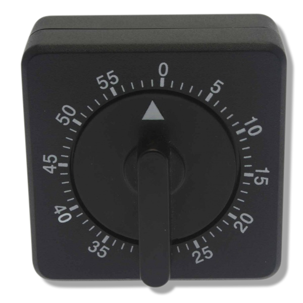 Mechanical Black Timer – Turnleys Hair